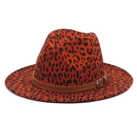 Accessories | Leopard Fedora | Poshmark